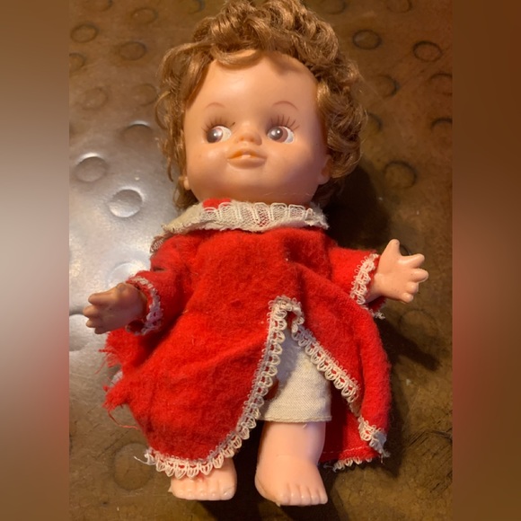 American Vintage | Toys | Vintage Mini 96s 60s Doll Plastic Chubby ...